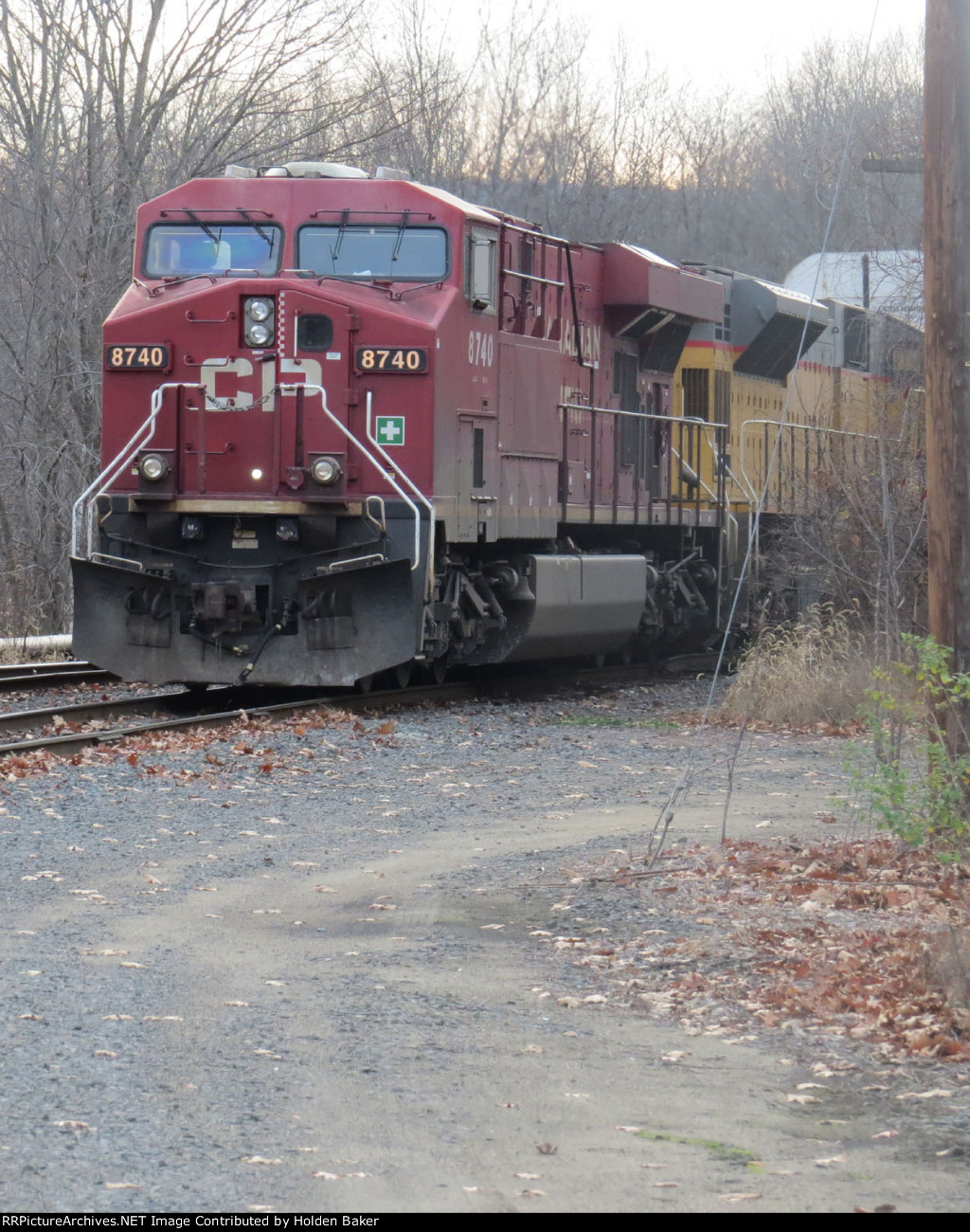 CP 8740 outlawed just outside the yard